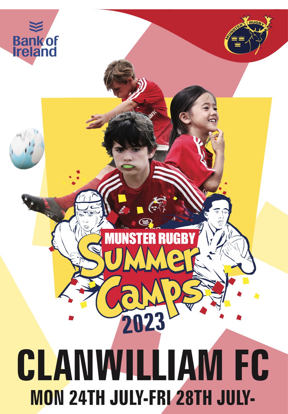 Munster Rugby Summer Camp Returns to Clanwilliam - Clanwilliam F.C